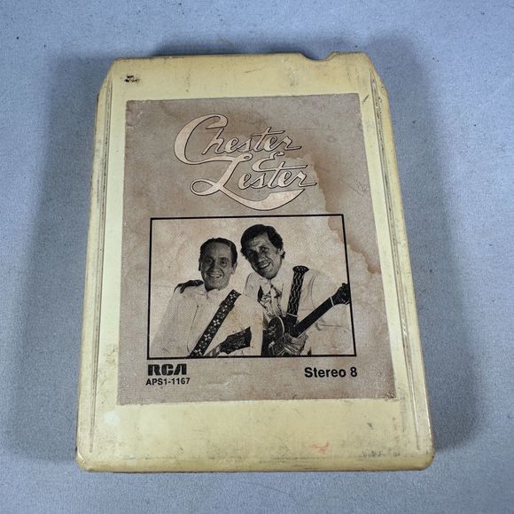 RCA | Media | Chester Lester 8track Tape Rca Stereo 8 Chet Atkins Les ...